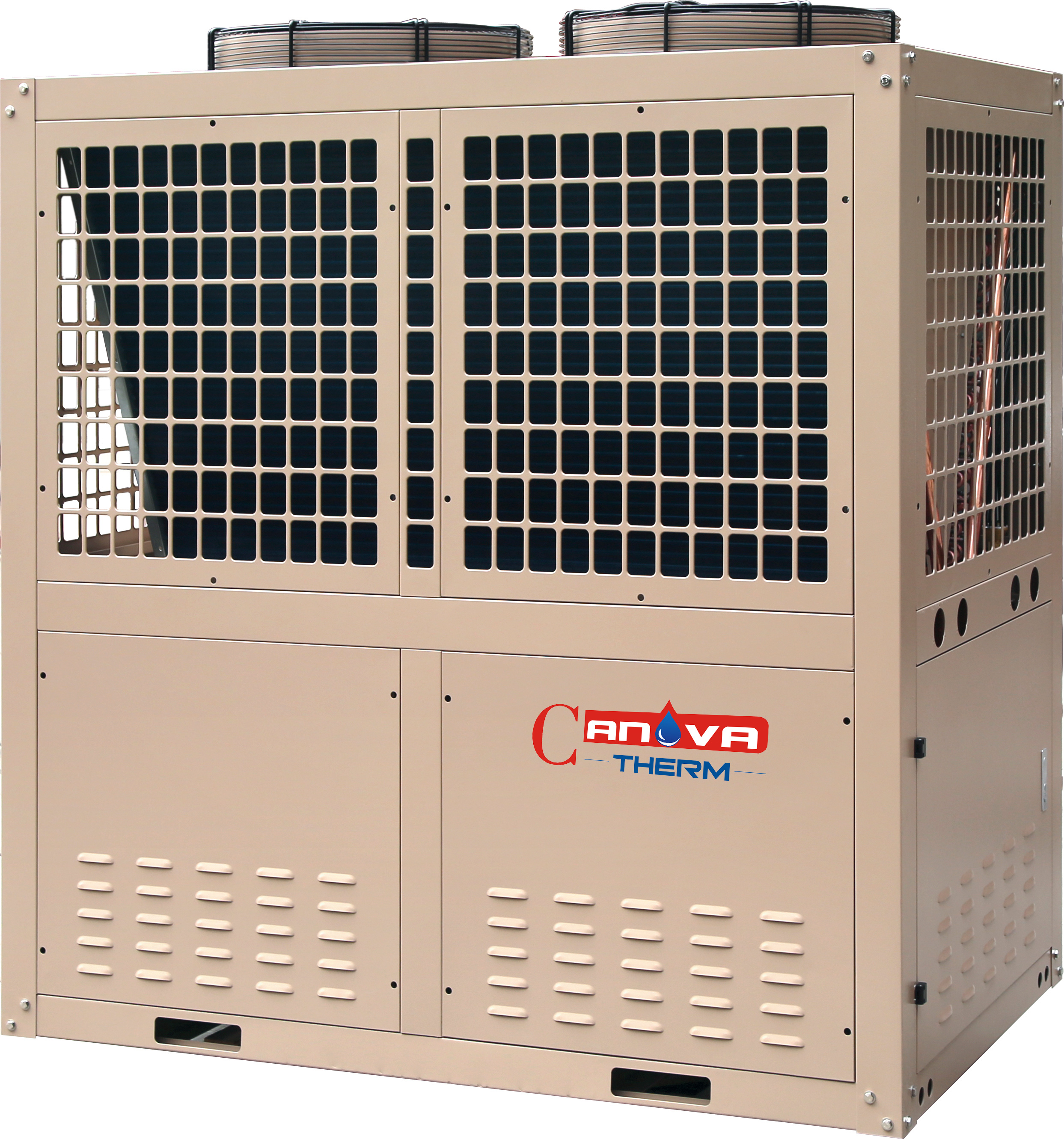 53.2Kw Galvanized powder coated steel Hot Water Heat Pump from China ...